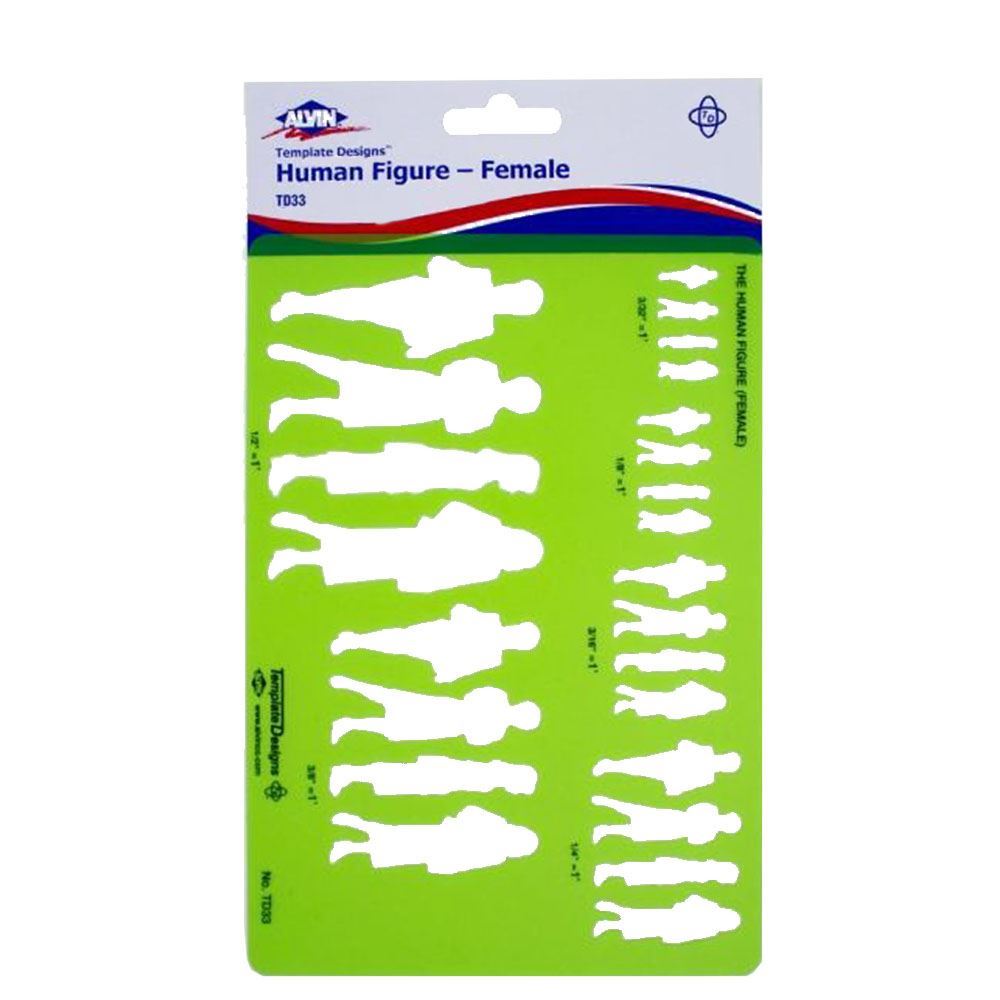 Architects Corner Los Angeles. Human Figure Templates