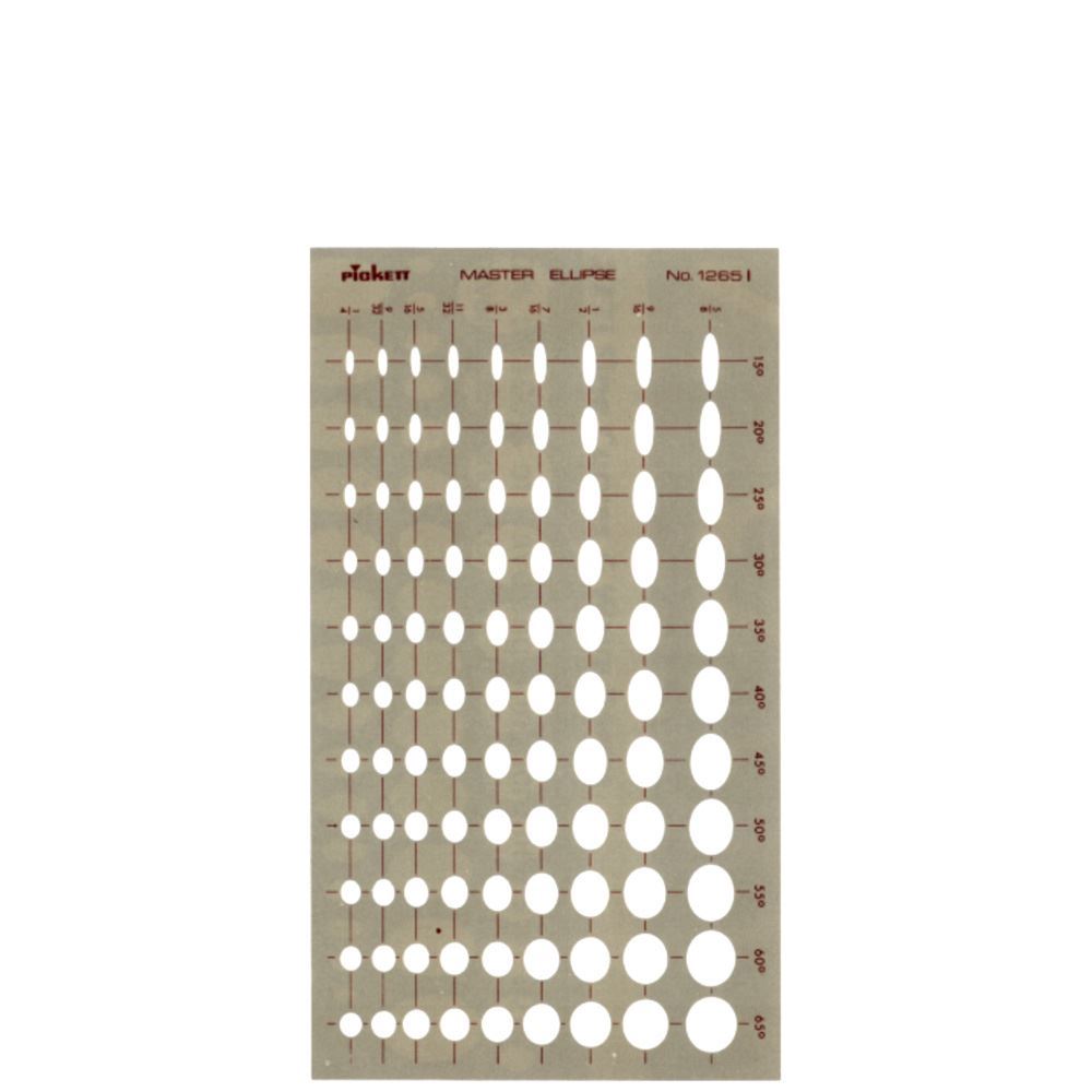 Architects Corner Los Angeles. Ellipse Templates