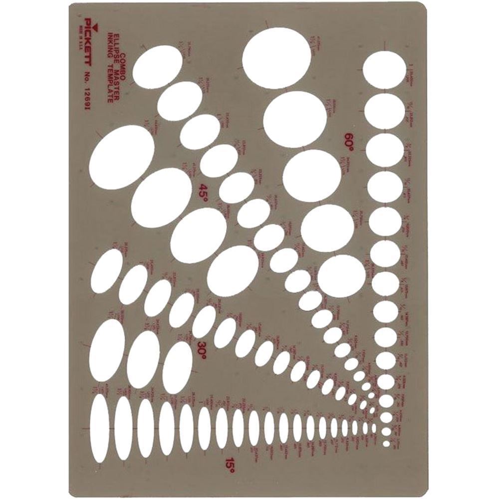 Architects Corner Los Angeles. Ellipse Templates