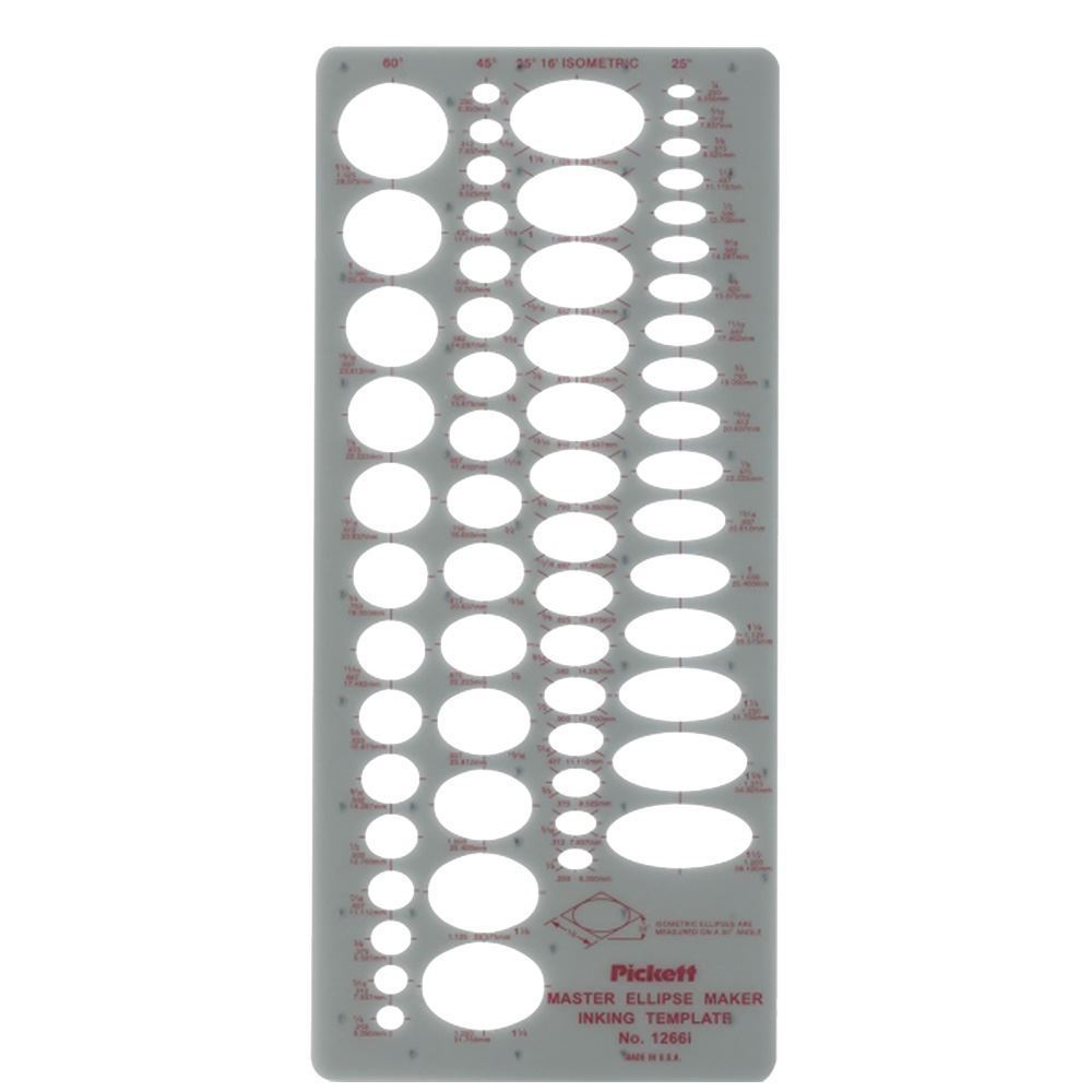 Architects Corner Los Angeles. Ellipse Templates