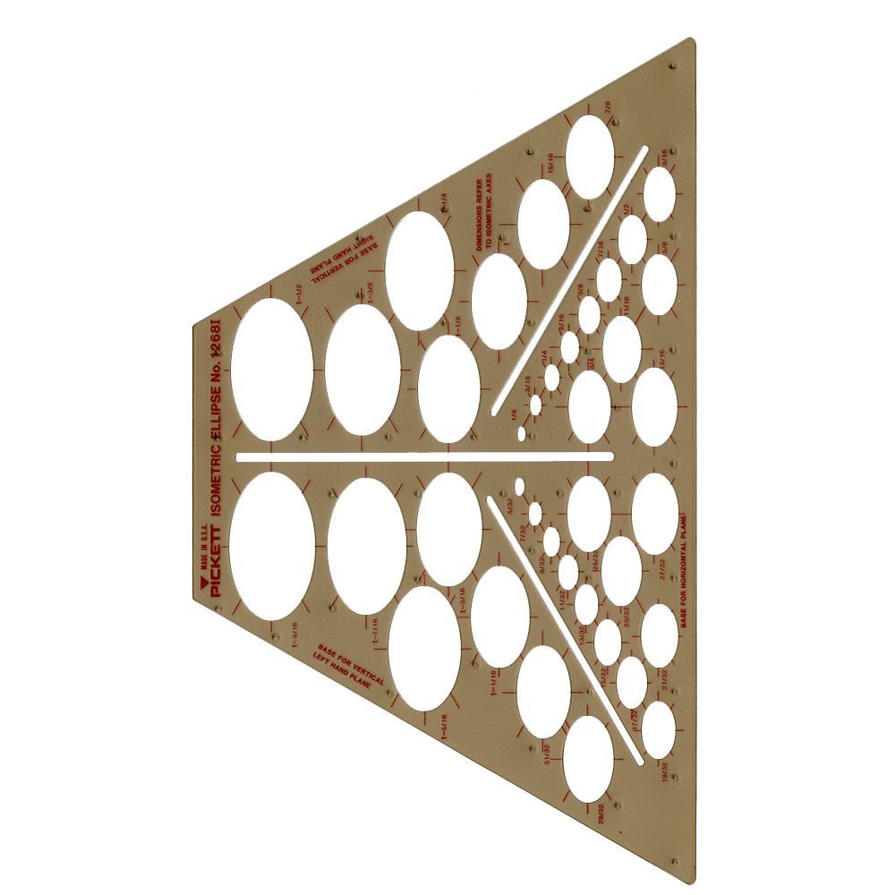 Architects Corner Los Angeles. Ellipse Templates