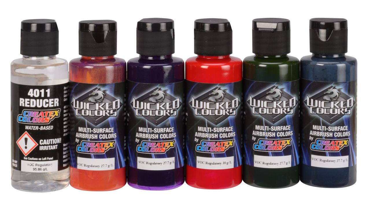 Architects Corner Los Angeles. Createx Wicked Colors Sets