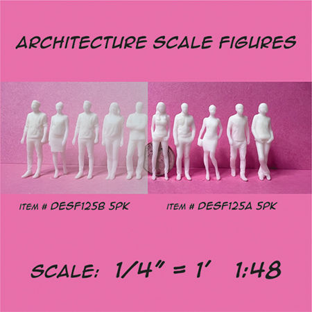 Architects Corner Los Angeles. Architecture Scale Figures
